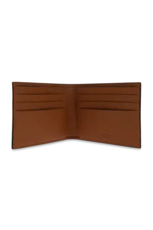 FERRAGAMO Leather Wallet With Monogram