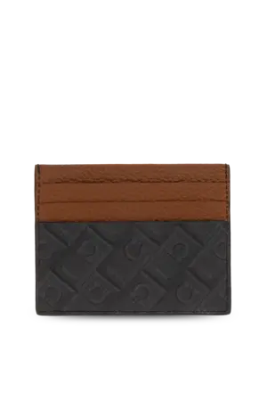 FERRAGAMO Leather Card Holder