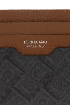 FERRAGAMO Leather Card Holder