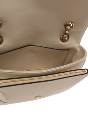 Valentino Garavani Leather Bag With Logo