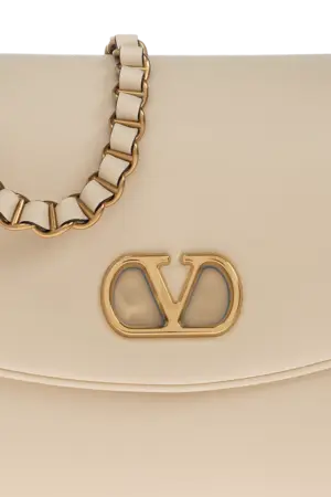 Valentino Garavani Leather Bag With Logo
