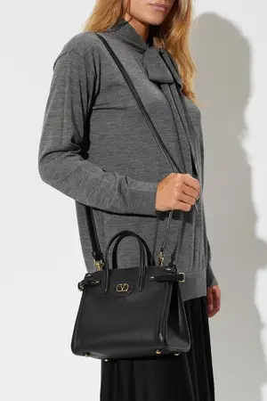 Valentino Garavani Leather Tote Bag