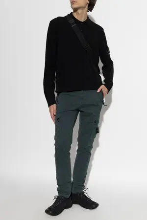 Stone Island Wool Polo Sweater