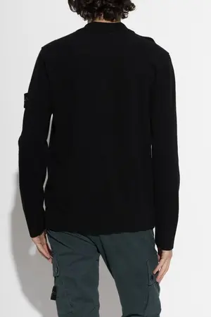 Stone Island Wool Polo Sweater