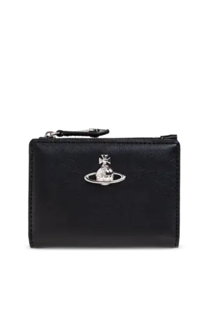VIVIENNE WESTWOOD Wallet With Logo - Black