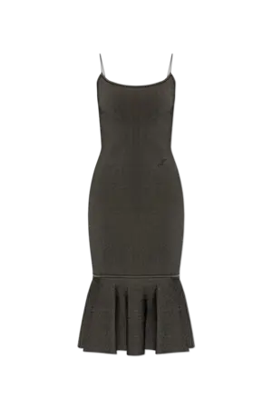 Jacquemus Knit Dress Pina - Grey