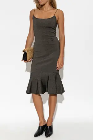 Jacquemus Knit Dress Pina - Grey