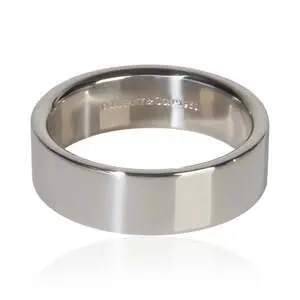 Tiffany & Co. 6mm Flat Band Ring - Platinum