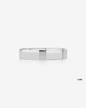 Ring Concierge Mm Cigar Wedding Band Wedding Band - Platinum