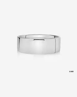 Ring Concierge Mm Cigar Wedding Band Wedding Band - Platinum