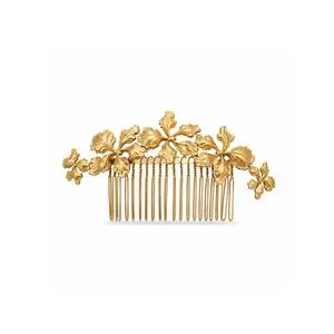 STEPHANIE BROWNE AUSTRALIA Orchid Road Comb - Gold