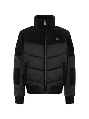 Philipp Plein Crocodile Effect Puffer Jacket