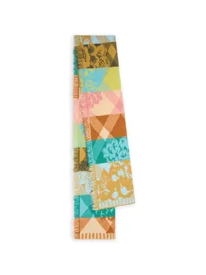 Dries Van Noten Scarf Multi-colo "mati" Red