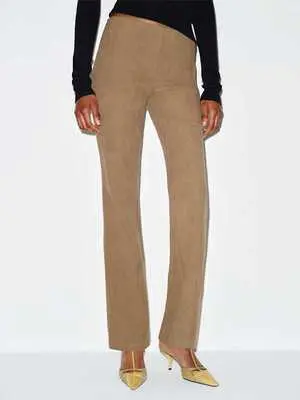 REFORMATION Hartley Low Rise Pant - Natural