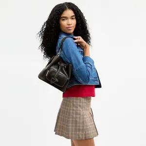 COACH OUTLET Rowan Bucket Bag With Pocket In Loved Leather