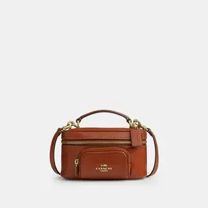 COACH OUTLET Rainer Crossbody Bag 18 With Pocket - Gold/cinnamon