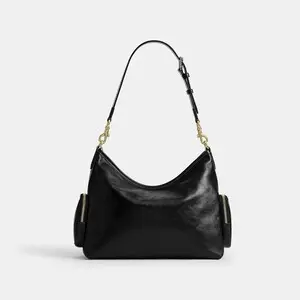 COACH OUTLET Laurel Shoulder Bag With Pockets - Gold/black