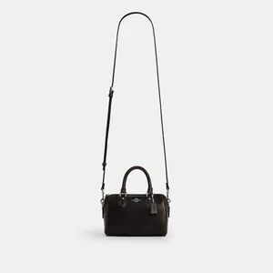 COACH OUTLET Mini Rowan Crossbody Bag - Silver/black Brown