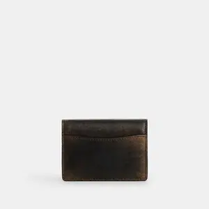 COACH OUTLET Card Case With Charms In Loved Leather