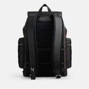 COACH OUTLET Sprint Backpack In Signature Canvas With Patches