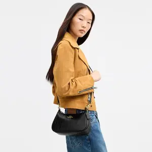 COACH OUTLET Soft Teri Shoulder Bag - Gold/black