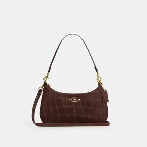 COACH OUTLET Soft Teri Shoulder Bag Gold/maple