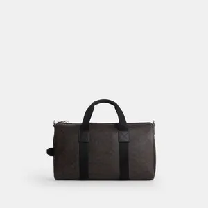 COACH OUTLET Explorer Duffle Bag 45 In Signature Canvas With Patches