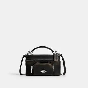COACH OUTLET Raines Crossbody Bag - Silver/black Brown