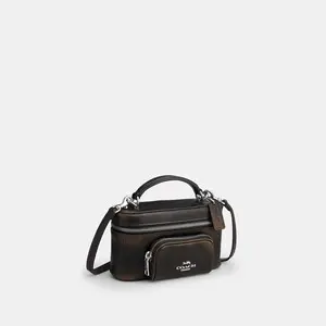 COACH OUTLET Raines Crossbody Bag - Silver/black Brown
