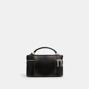 COACH OUTLET Raines Crossbody Bag - Silver/black Brown