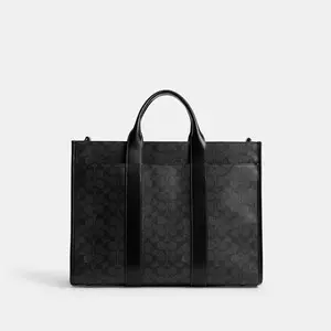 COACH OUTLET Wesley Tote In Signature Canvas