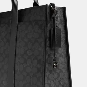 COACH OUTLET Wesley Tote In Signature Canvas