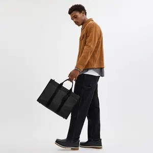 COACH OUTLET Wesley Tote In Signature Canvas
