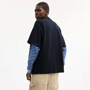 COACH Double Layered Long Sleeve T-shirt In Organic Cotton