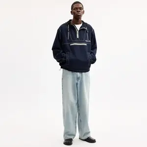 COACH Half Zip Windbreaker In Recycled Polyester