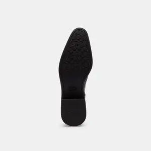 COACH Pointed Toe Block Heel Bootie - Black
