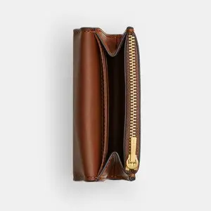 COACH Essential Flap Card Case In Loved Leather