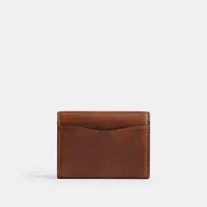 COACH Essential Flap Card Case In Loved Leather