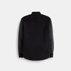 COACH Restored Denim Shirt - Black