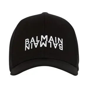 Balmain Double Loto Cotton Hat