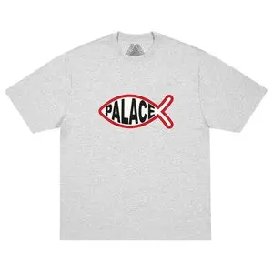 PALACE Plaice T-shirt Marl - Grey
