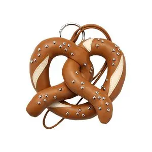 Marc Jacobs The Pop Americana Soft Pretzel Bag Charm - Brown