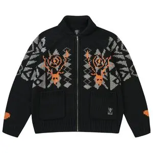 PALACE X South2 West8 Cowichan Knit - Black