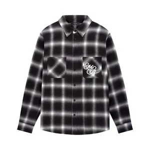 Amiri Swirl Flannel Shirt - Black