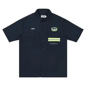 PALACE Transport Shirt 'navy - Blue