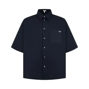 Loewe Short-sleeve Shirt 'dark Navy - Blue