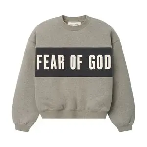Fear Of God Panelled Sweatshirt - Grey