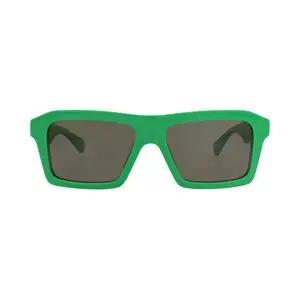 Bottega Veneta Square-frame Recycled Acetate Sunglasses - Green