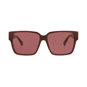 Bottega Veneta Square Sunglasses 'burgundy - Red