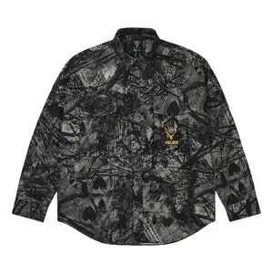 PALACE X South2 West8 Shirt Camo - Black